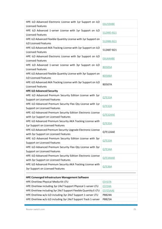 Hpe Proliant DL325 Gen10 Server Datasheet | PDF