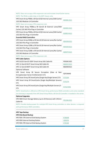 Hpe Proliant DL325 Gen10 Server Datasheet | PDF