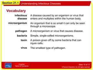 Infection disease identification and control | PPT