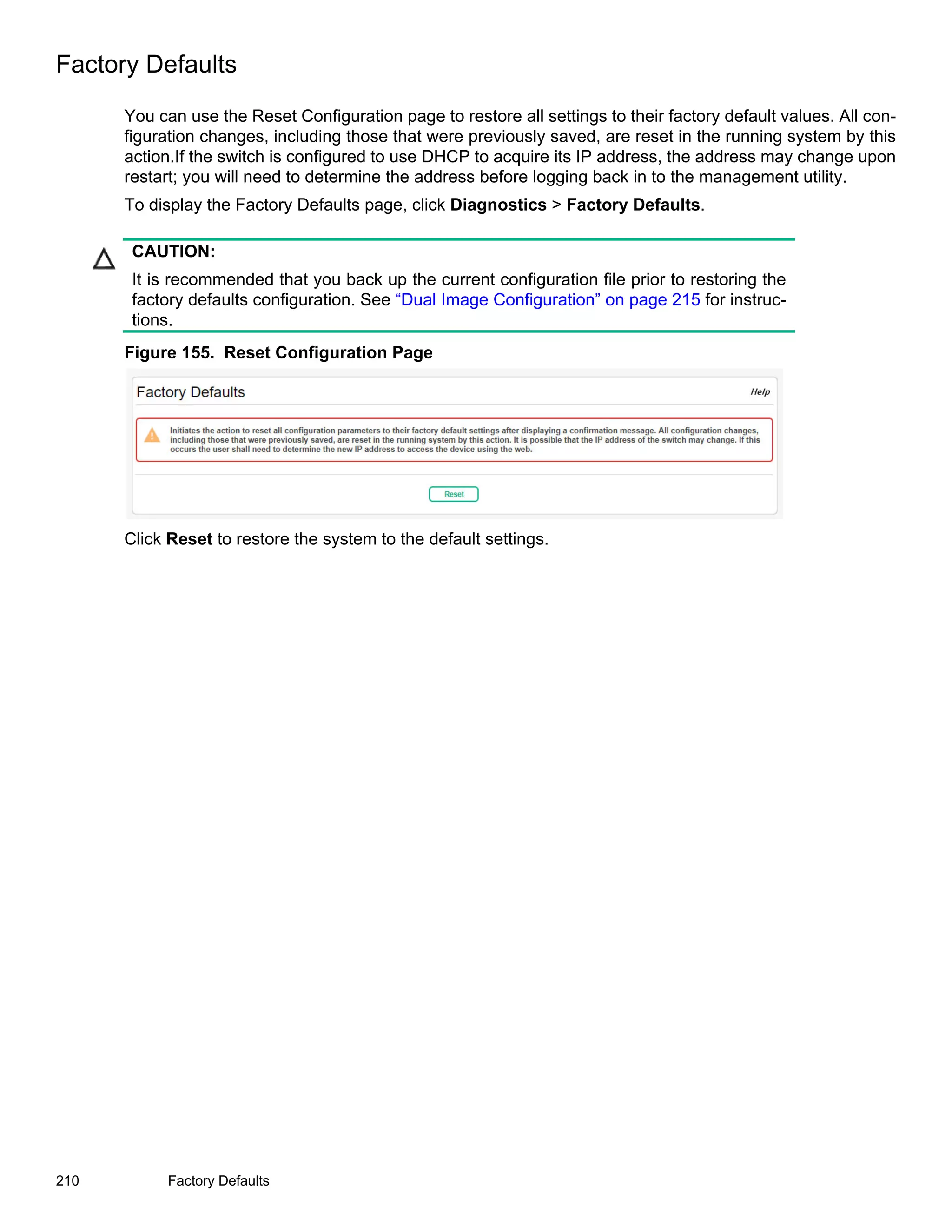 HPE OfficeConnect 1920S Switch Series Management and Configuration ...