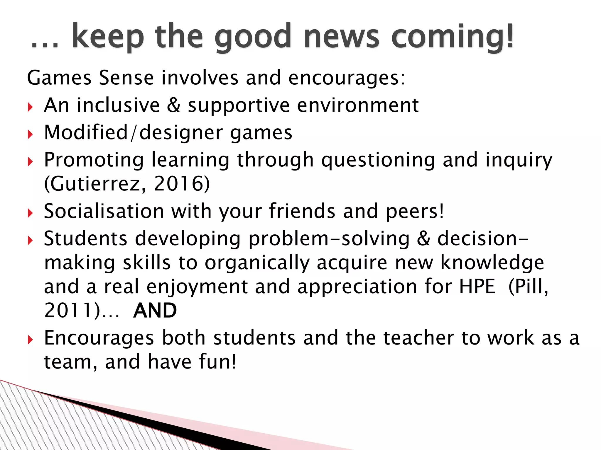 HPE Game Sense PowerPoint | PPTX