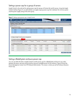 hp power capping and hp dynamic | PDF