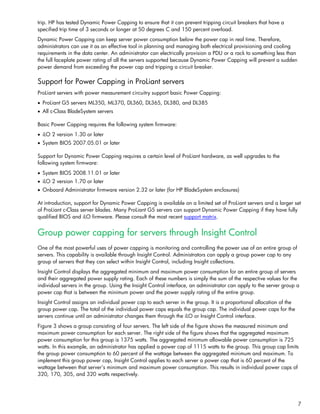 hp power capping and hp dynamic | PDF