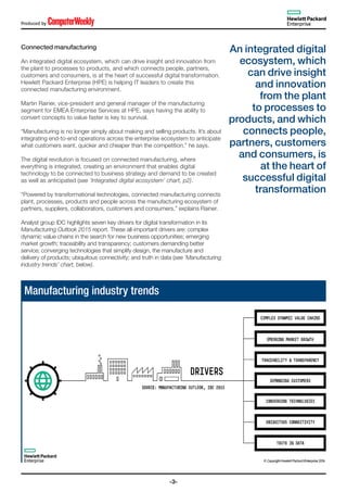 Connecting the manufacturing industry | PDF