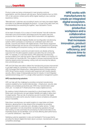 Connecting the manufacturing industry | PDF