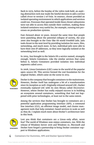 Containers for Dummies | PDF | Operating Systems | Computer Software ...