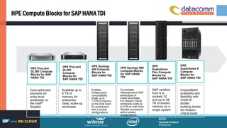 HPE & SAP Strategic Alliance | PPT