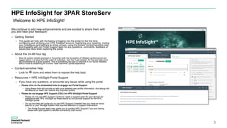 HPE InfoSight for 3PAR quickstart shortened v1 | PPT