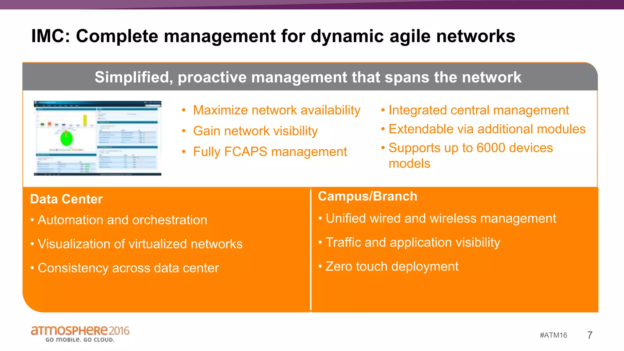 Hpe Intelligent Management Center | PPTX