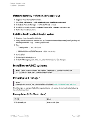 Hpe man dp10.00_getting_started_pdf | PDF