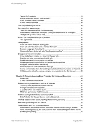 Hpe Data Protector troubleshooting guide | PDF