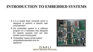Hp embedd system and basic obotics | PPT