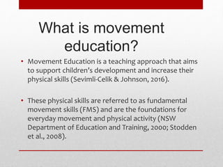 Movement Education | PPTX