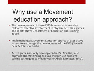 Movement Education | PPTX