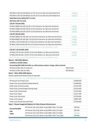 HPE MSA 1040 Storage Datasheet | PDF