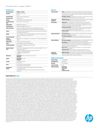 HP Envy x360 15.6 inch 2-in-1 Laptop PC 15-fh0013dx | PDF