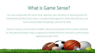 Game Sense in 3N | PPT