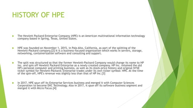 HPE PPT.pptx | Computing | Technology & Computing