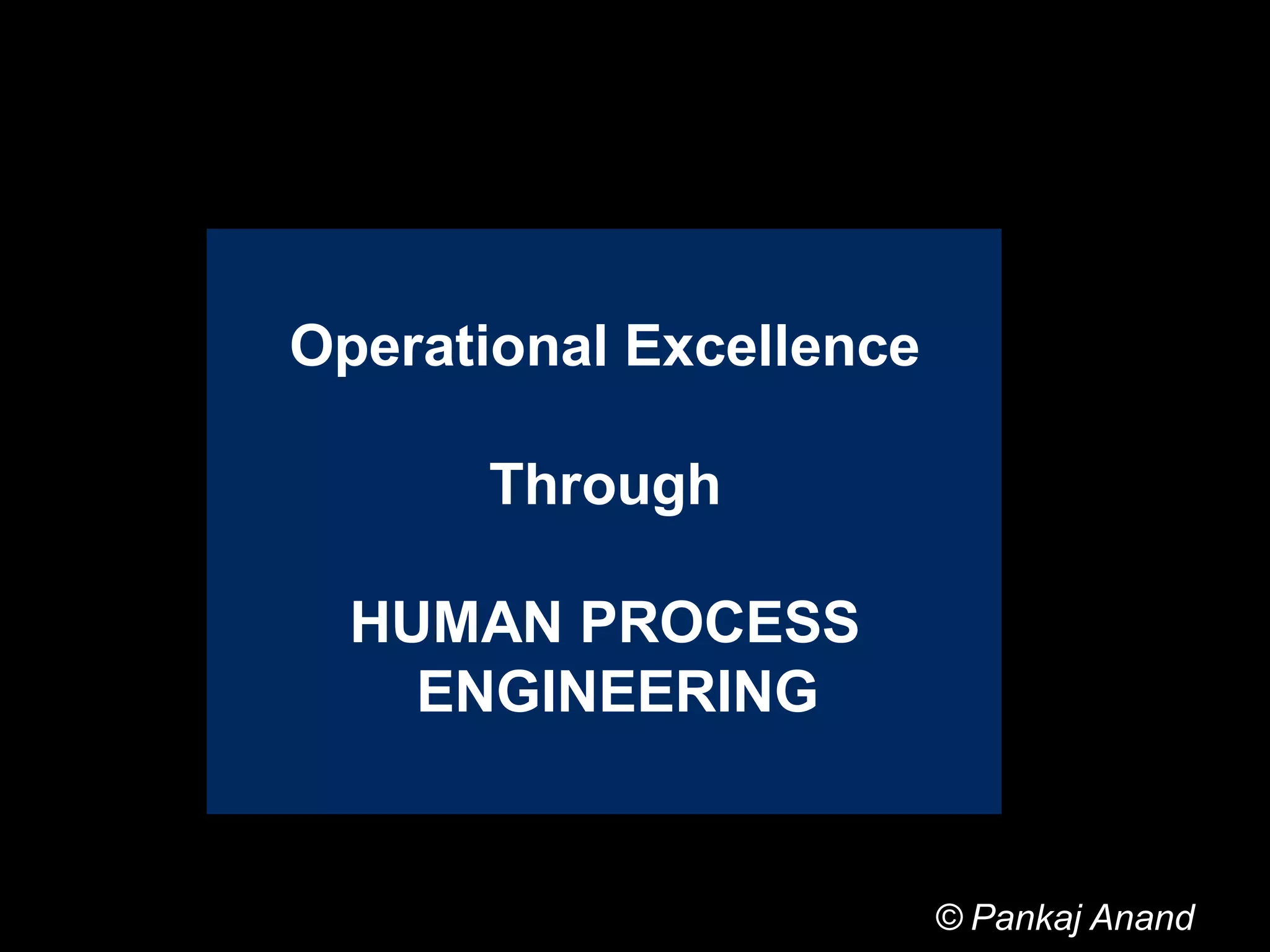 Human Process Engineering | PPT | Free Download