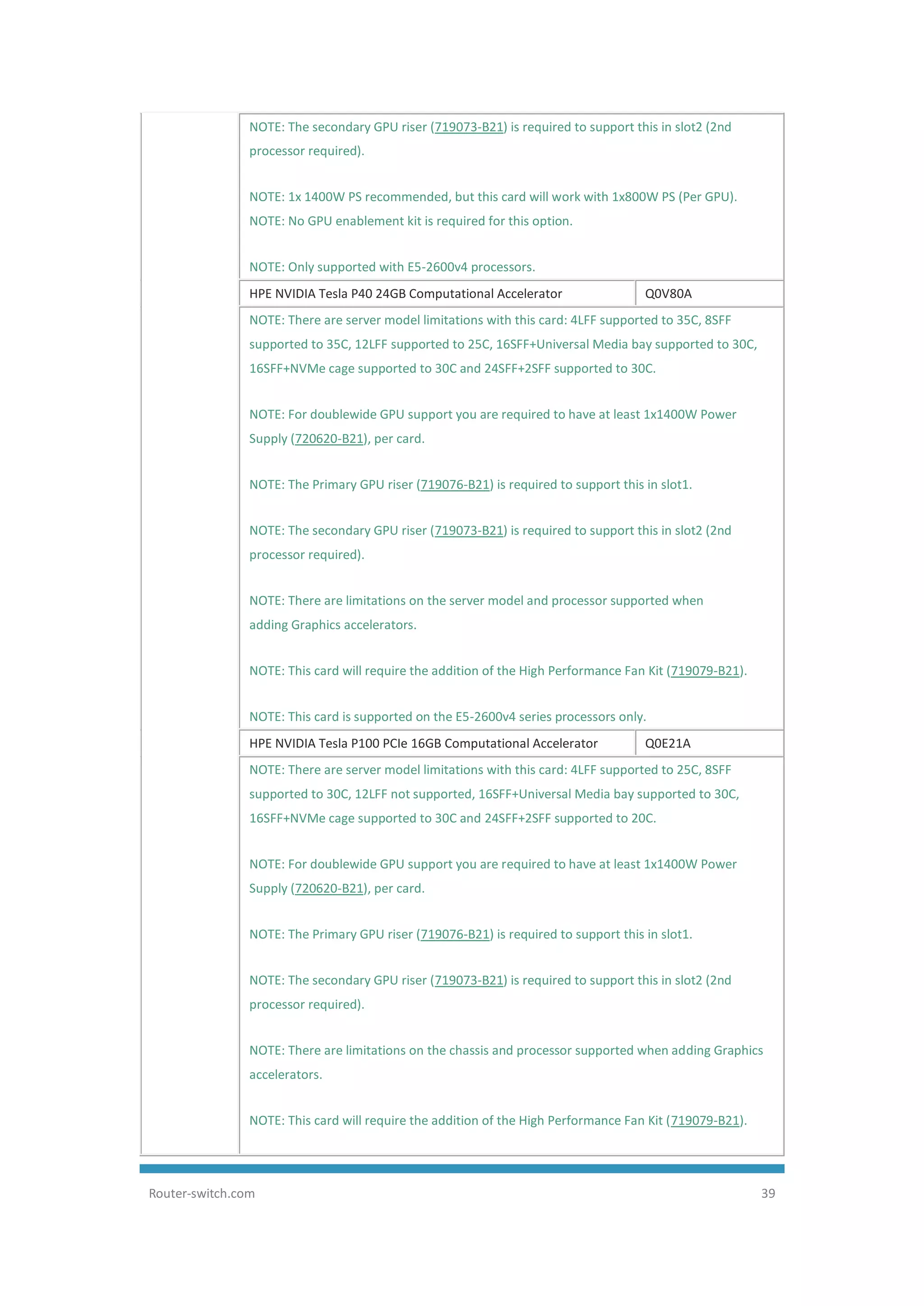 HPE ProLiant DL380 Gen9 Server Data Sheet | PDF