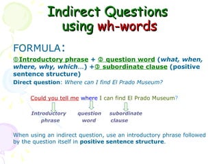 Indirect Questions for Politeness | PPT