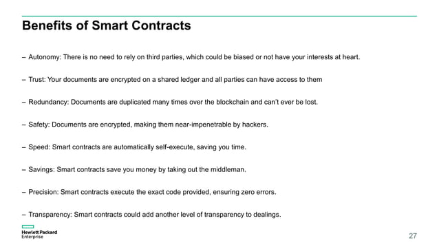 Introduction to Blockchain and Smart Contracts | PDF
