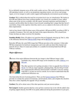 HP, VMware Partner to Provide Holistic Approach to Support for ...