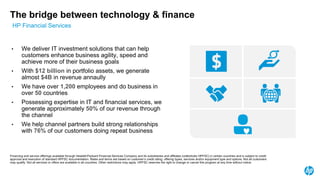 HP Financial Services | PDF