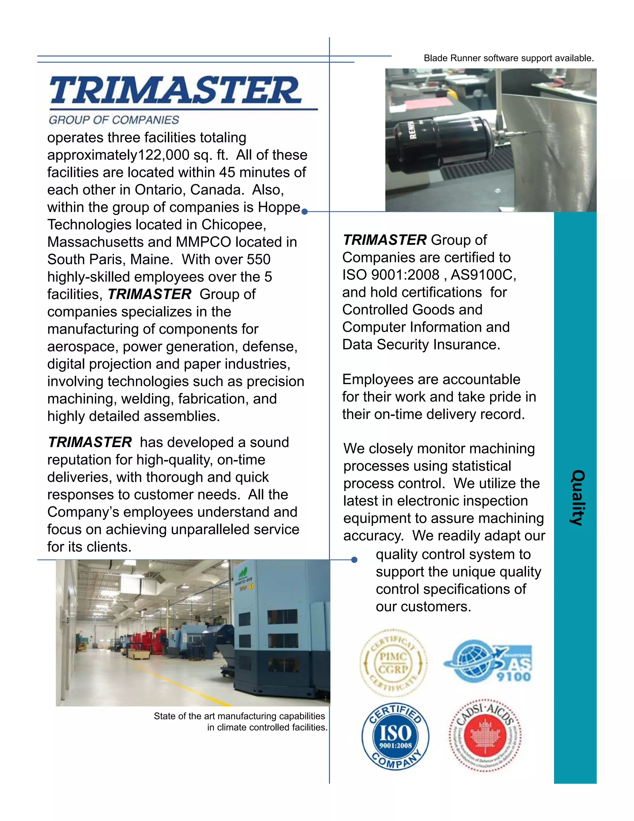 HPG Limited - Blades & Impellers | PDF