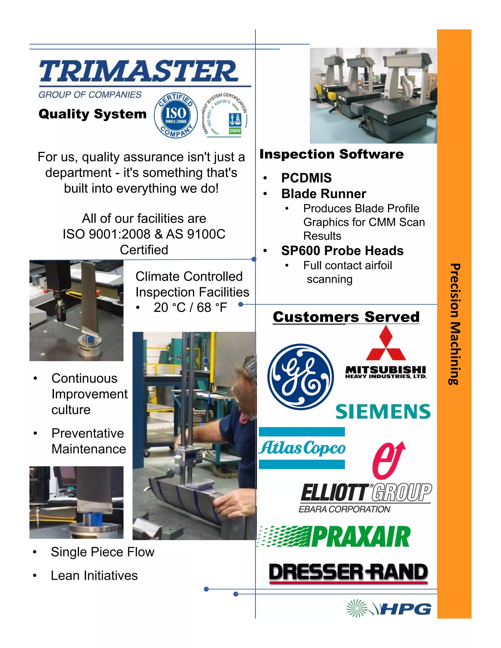 HPG Limited - Blades & Impellers | PDF