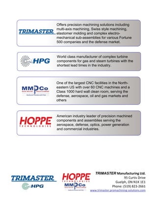 HPG Limited - Blades & Impellers | PDF