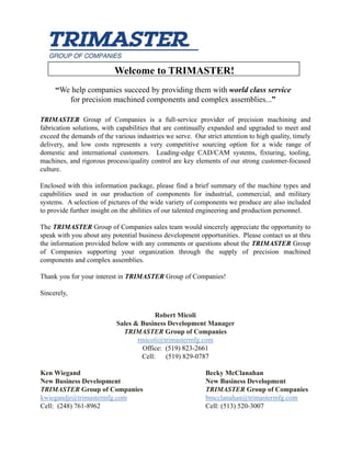 HPG Limited - Blades & Impellers | PDF