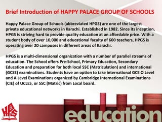 HPGS as Social Learning System for Community | PPT