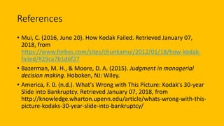 Eastman Kodak | PPTX