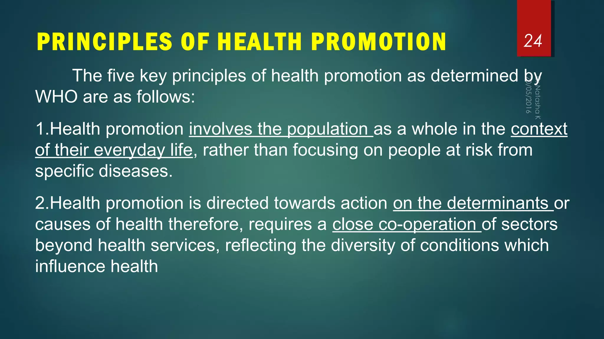 Health Education and Health Promotion | PPT