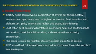 Health Education and Health Promotion | PPT
