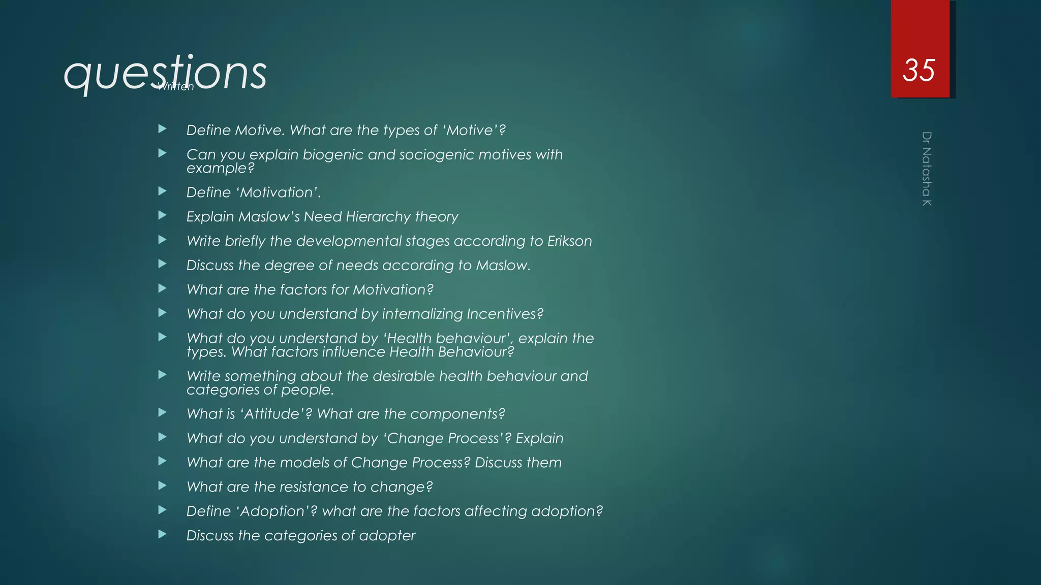 Theories of Motivation for Health Promotion | PPT | Parenting Babies ...