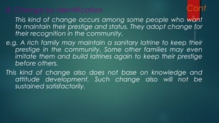 Change Process of Human Health behaviour | PPT