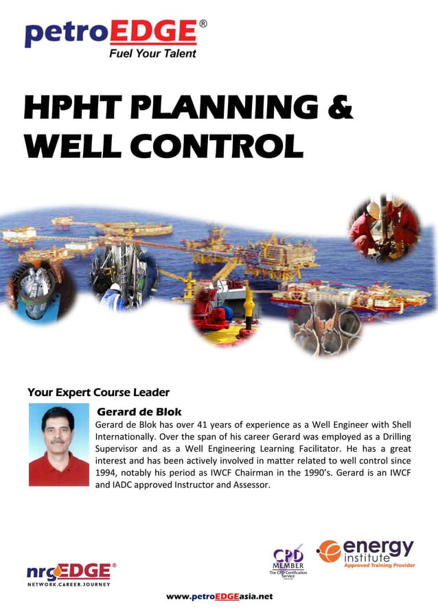 HPHT Planning and Well Control | PDF | Civil Engineering Industry ...
