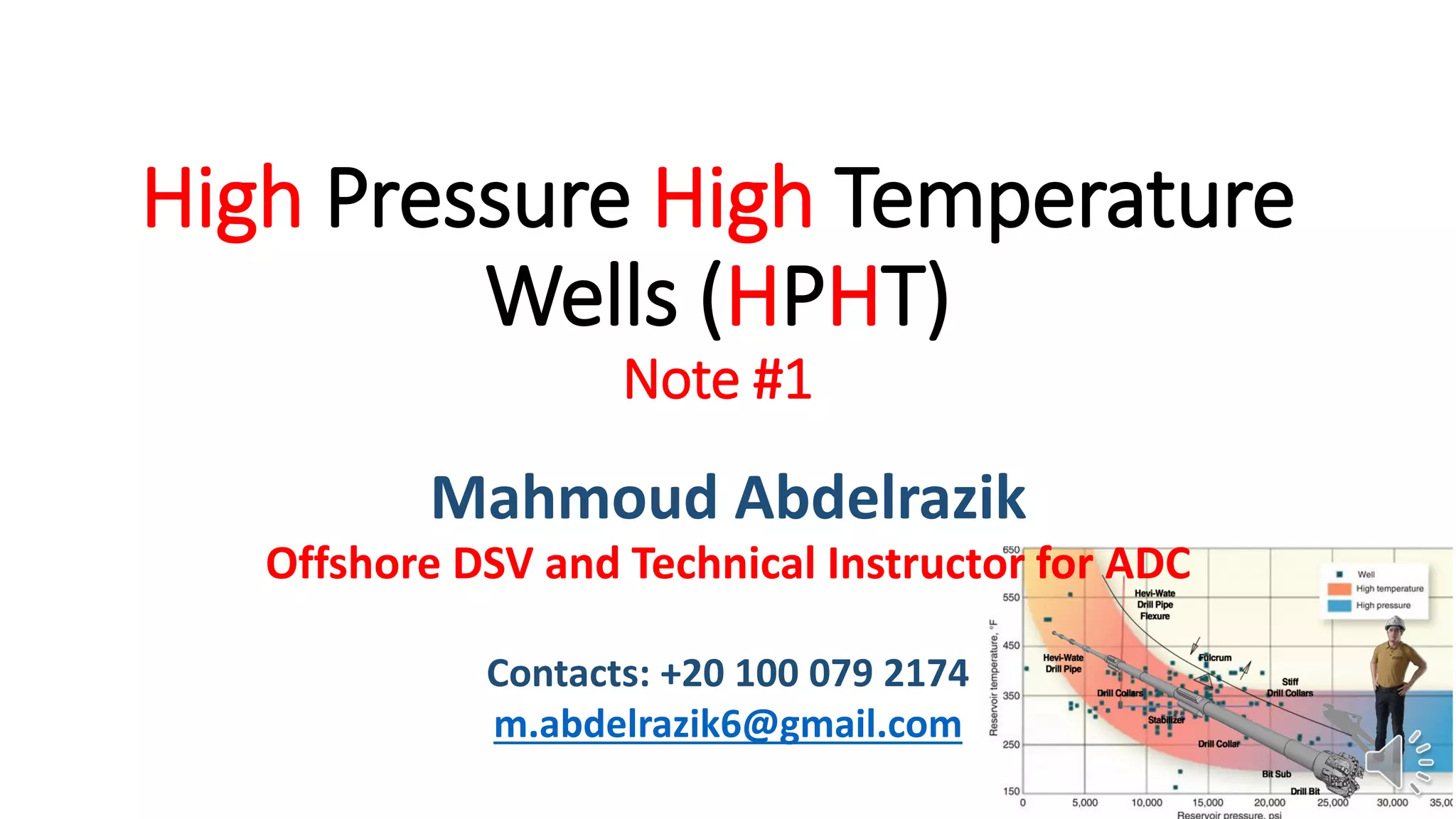 Hpht wells classification | PDF