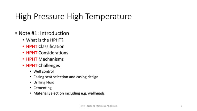 Hpht wells classification | PDF | Physics | Science