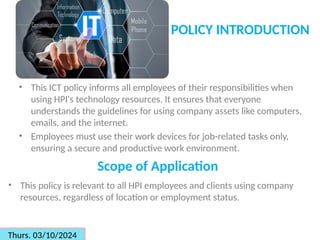 HPI_ICT Presentation.pptx Training for all | PPT