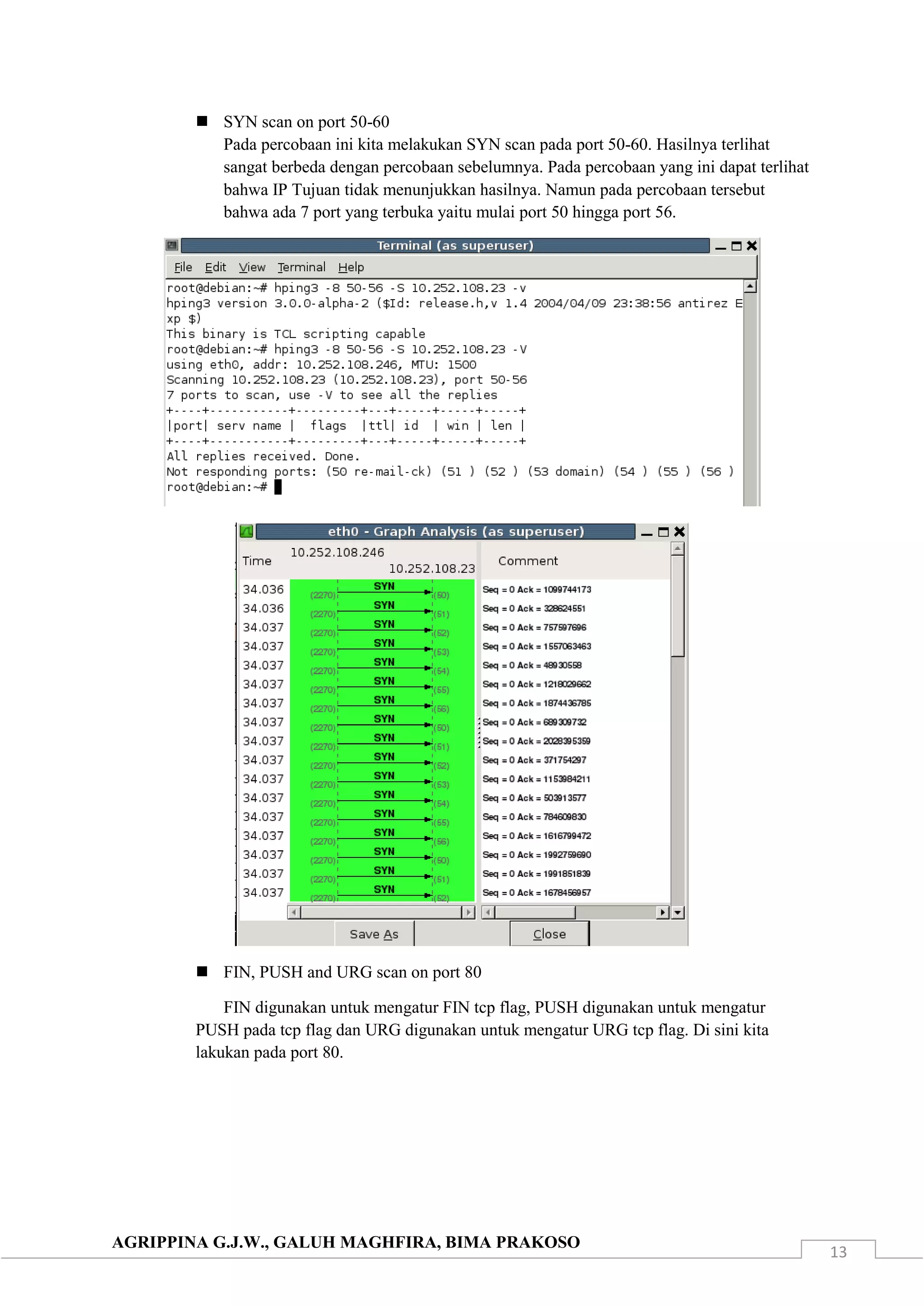 Hping dan nmap | PDF