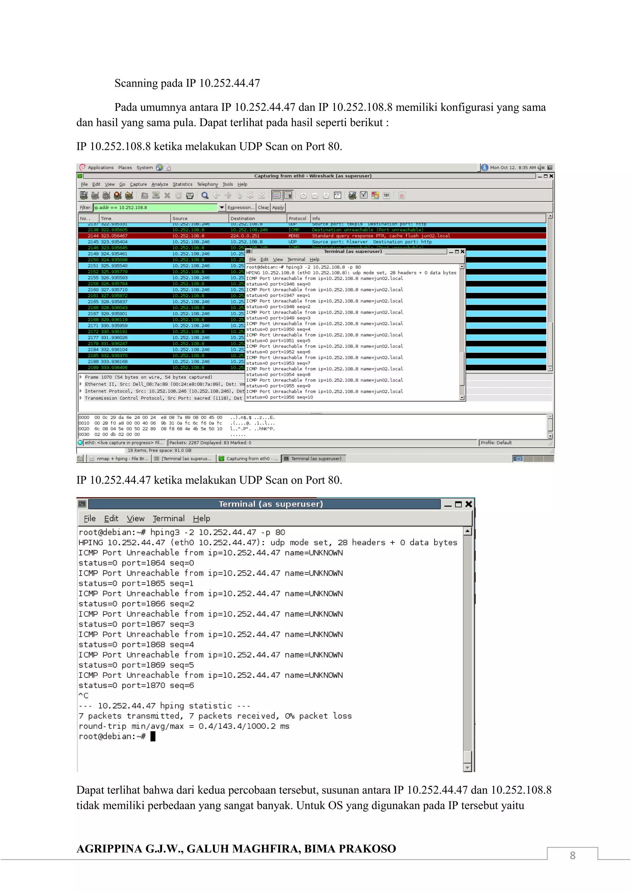 Hping dan nmap | PDF