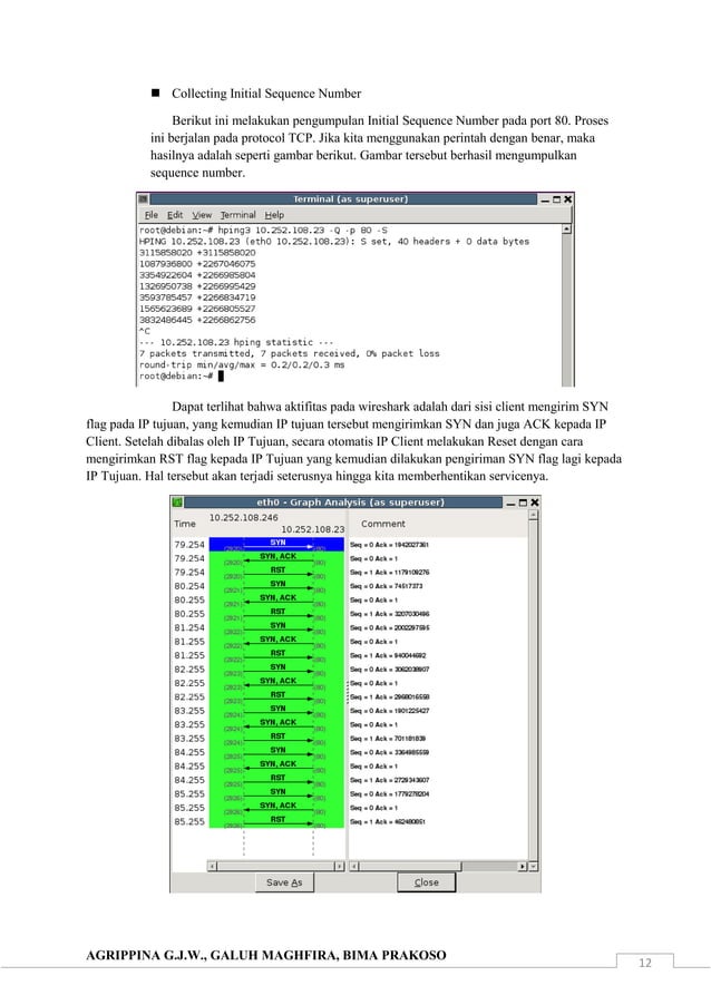 Hping dan nmap | PDF