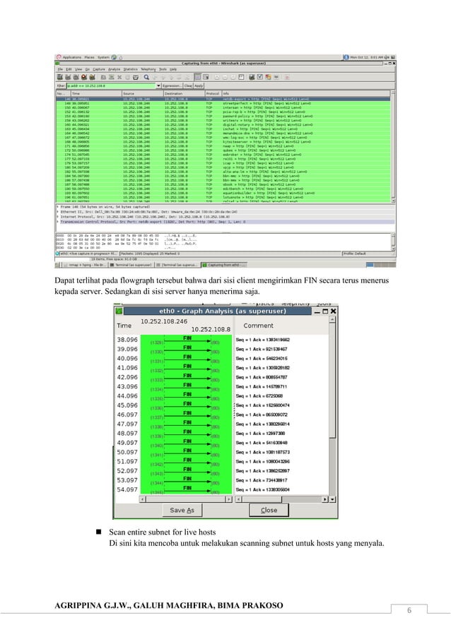 Hping dan nmap | PDF