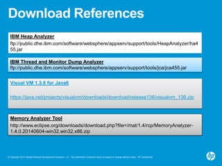 Hp java heap dump analysis Workshop | PDF