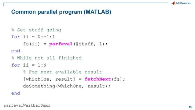 Data Analytics and Simulation in Parallel with MATLAB* | PPT