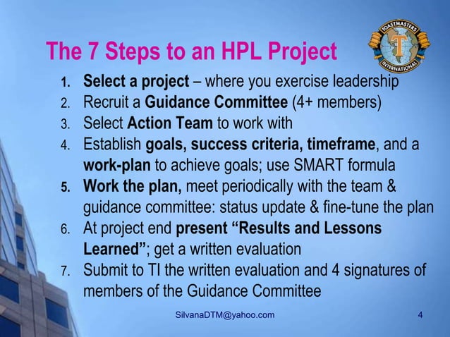 HPL - The High Performance Leadership Project | PPTX | Business and Finance
