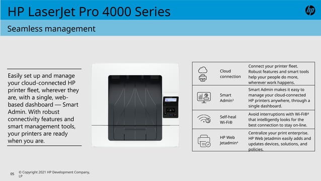 HP LaserJet 4003 presentation, talk about HP Printing | PPT